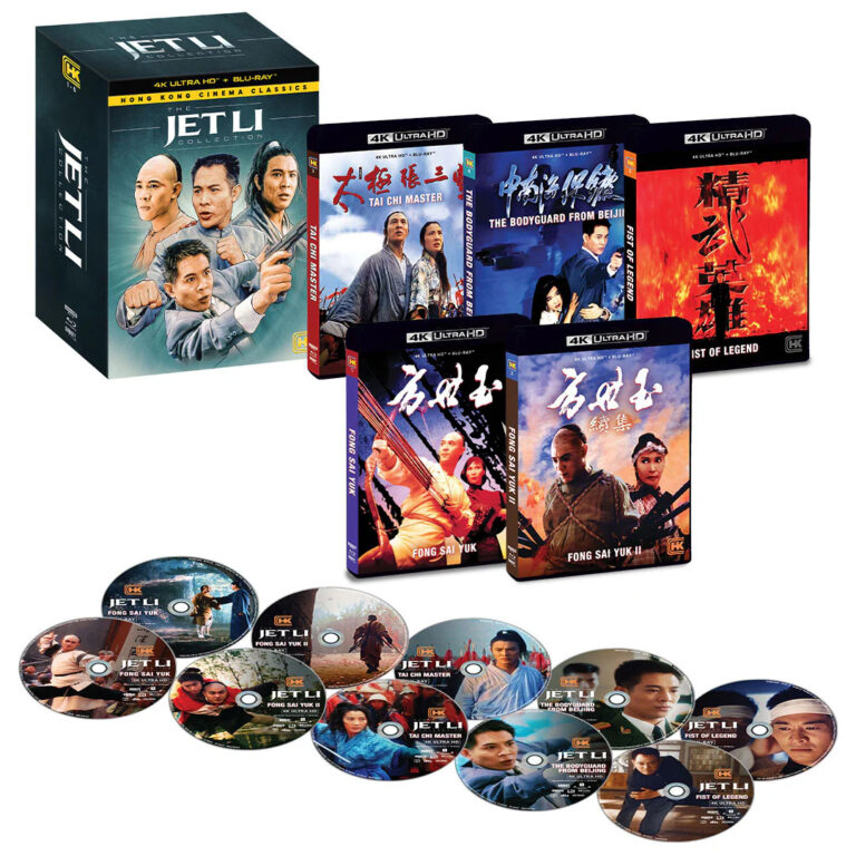 The Jet Li Collection | 4K Ultra HD + Blu-ray (Shout) | cityonfire ...