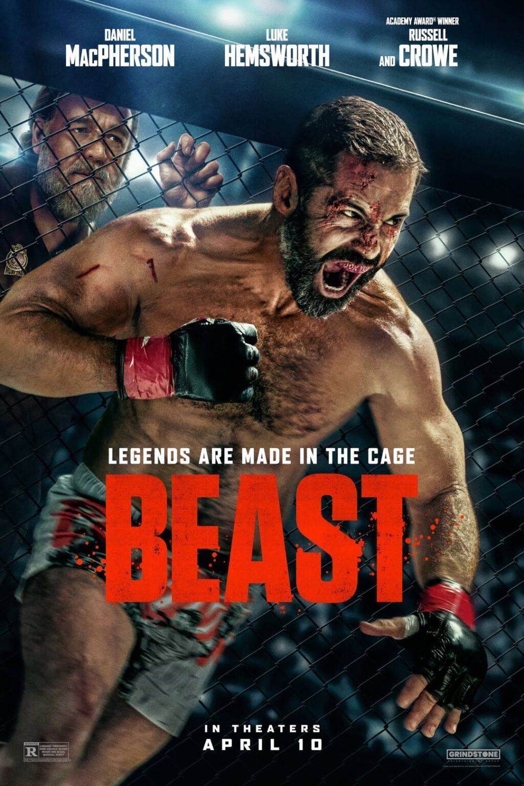 Watch a clip from ‘Beast’ starring Daniel MacPherson, Russell Crowe ...
